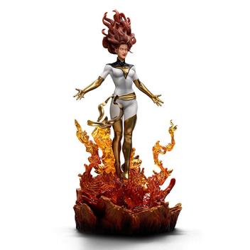 Fenix (White Version) X-Men - Art Scale 1/10 - Iron Studios - Revista HQ - Magazine Luiza