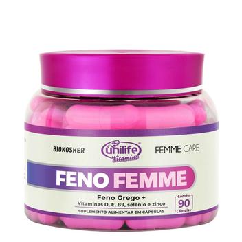 Feno femme 90 caps unilife - Fitoterápicos - Magazine Luiza