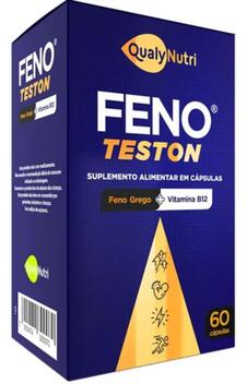 Feno Teston QualyNutri 60 cápsulas - Fitoterápicos - Magazine Luiza