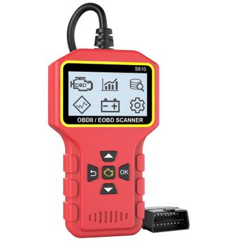 Ferramenta de diagnóstico do scanner OBD2 SAZDOLN S610 Universal ...