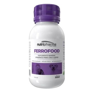 Ferrofood 50 mL - Nutripharme - Vitaminas e Suplementos para Pet ...