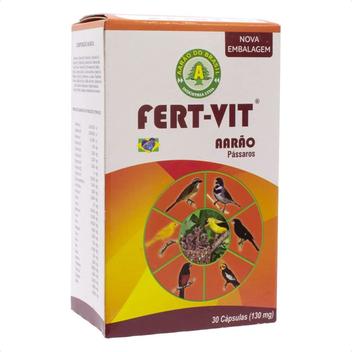 Fert Vit 30 Cápsulas Aarão 130mg - Fertilidade Aos Pássaros ...