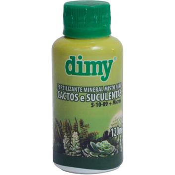 Fertilizante Concentrado para Cactos e Suculentas Dimy 120ml ...