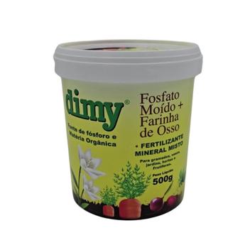 Fertilizante Dimy Fosfato Mineral + Farinha de Ossos 500g ...