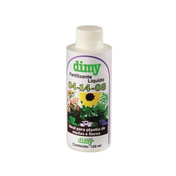 Fertilizante Liquido Dimy 04-14-08 - 120ml, Rende até 12L ...