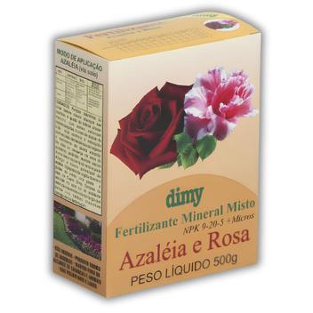 Fertilizante Mineral Misto Para Rosas E Azaleias 500g DIMY ...