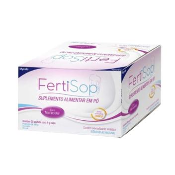 Fertisop Suplemento Alimentar Sabor Laranja Caixa 60 Sachês - Myralis ...