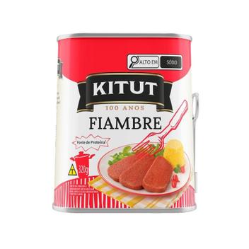Fiambre em Lata Kitut 320g - Embalagem com 24 Unidades - Bordon ...