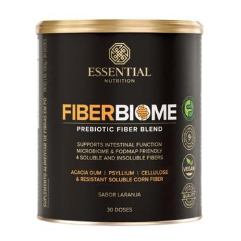 Fiber Biome Blend de Fibras Laranja (330g) - Essential Nutrition ...