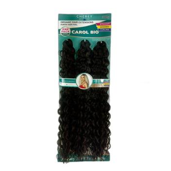 Fibra Carol Bio Orgânica 55 Cm - 300G - Cherey - Mega Hair - Magazine Luiza