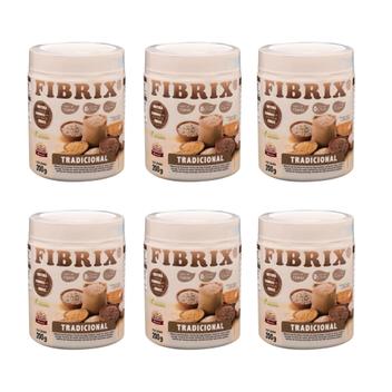 Fibrix Regulador Intestinal Vegano 200g KIT COM 6 UNIDADES - Maxsan ...