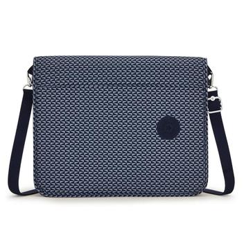 Fichário Transversal Kipling New Storer Triangle Blue - Fichário ...
