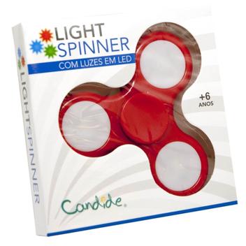 Fidget hand spinner light candide - Spinner - Magazine Luiza
