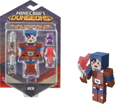 Figura colecionável Mattel Minecraft Dungeons Hex 8,25 cm - Bonecos ...