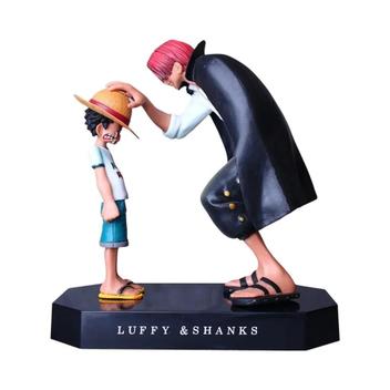 Figura de Ação One Piece Shanks e Luffy - 18cm - Colecionável ...