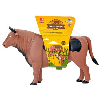 Figura de Vinil - New Farm Max - Touro Marrom - Adijomar ...