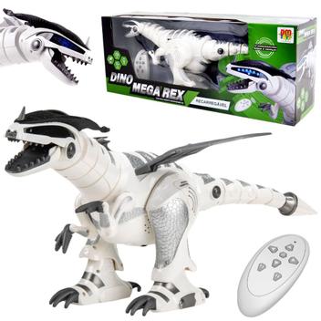 Figura Dinossauro Mega Rex Boneco Dino Robô Musical Luz Som - DM TOYS ...