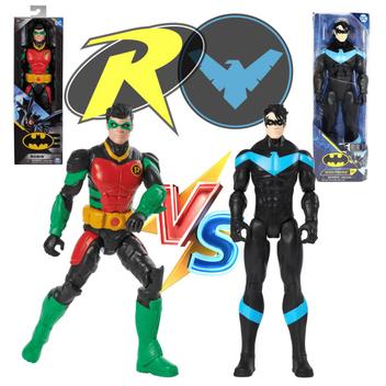 Figura Robin Clássico e Asa Noturna DC Articulado 30Cm Sunny - Sunny ...