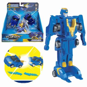 Figura Robô Carro Fusion Max Dasher Transformável Multikids - Robô ...