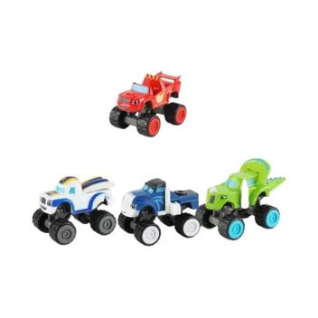 Figuras De Ação Infantis Blaze Monsters Machines Robô Deformado Liga ...