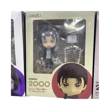 Figuras de Anime Ataque aos Titãs - Mikasa, Eren, Levi, Ackerman, Erwin ...