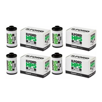 Filme Ilford HP5 Plus ISO 400 preto e branco 35mm x 4 - Filme ...