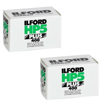 Filme Ilford HP5 Plus Preto e Branco 35mm ISO 400 - 2 Unidades (72 ...