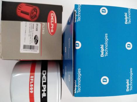 Filtro blindado para oleo lubrificante EFL509 Delphi Fiat Elba, Premio ...