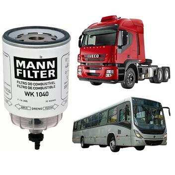 Filtro Combustível Separador Água Worker/ Stralis/ Eurocargo/ Tector ...