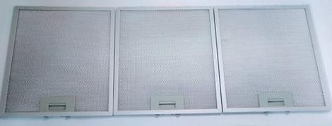 Filtro De Alumínio Metálico Coifa Cadence Cfa 290 - 3 Peças ...