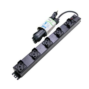 Filtro De Linha 5 Tomadas Slim Cabo 3 Metros Fiolux Bivolt - Filtro de Linha - Magazine Luiza