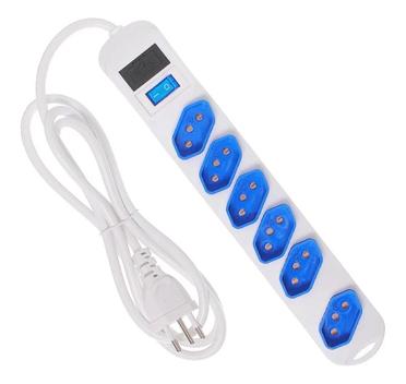 Filtro De Linha Regua Extensão Eletrica 6 Tomadas Fusivel - RPC - Filtro de Linha - Magazine Luiza