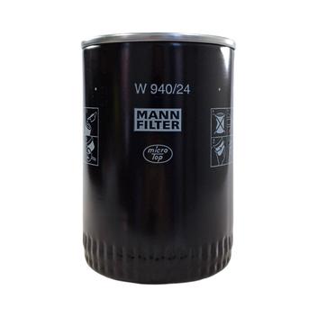 Filtro de oleo lubrificante motor perkins com valvula ant-retorno w940/24 - MANN - Filtro de ...