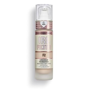Filtro IRL Foundation Revolution Beauty F2 - 20ml - Cobertura Média ...