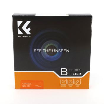 Filtro ND Variável ND2 400 ND2 à ND400 KF Concept 77mm - K&F Concept ...