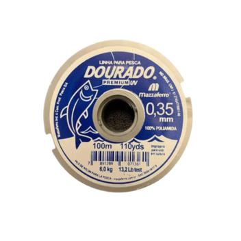 Fio de nylon p/pesca e artesanato 0,35 mm peça c/100 metros - CARRETEL ...