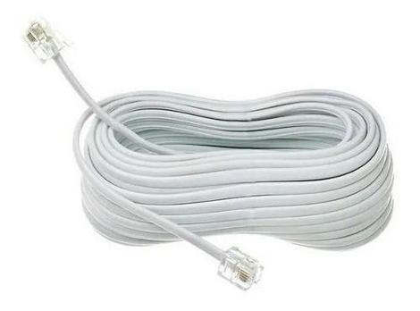 Fio Para Telefone Montado - Rj11 4 Vias 10 Mts - PLAN - Aparelho de ...