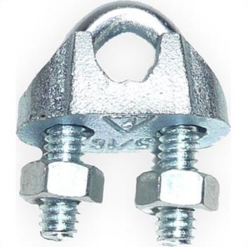 Fischer Mecanica Clips P/Cabo Aco Leve Fisch. C 1/4 - Kit C/25 Pc ...