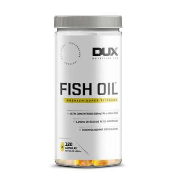 Fish Oil Ômega 3 Dux 120 Cápsulas - Dux Nutrition - Ômega 3 / Óleo de ...