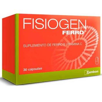 Fisiogen Ferro 30 Cápsulas - Zambon - Triptofano - Magazine Luiza