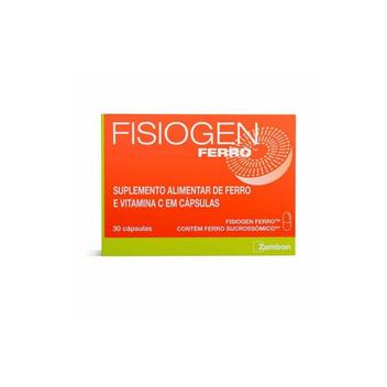 Fisiogen Ferro E Vitamina C C/30 Cápsulas - Zambon - Vitaminas A-Z ...