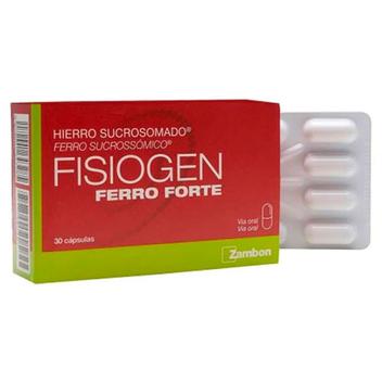 Fisiogen Zambon Ferro Forte 30mg com 30 cápsulas - Triptofano ...