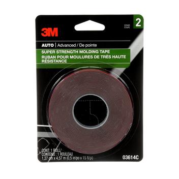 Fita de moldagem 3M Super-Resistência 1,27 cm x 4,57 m Dupla Face ...