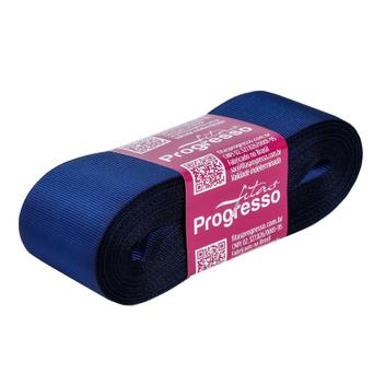Fita Gorgurão Progresso 38mm nº9 - 10m Cor 215 Azul Marinho - 01 ...