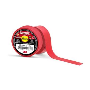 Fita Isolante Imperial Vermelha 18mmx10m - 3M (HB004298095) - Fita ...