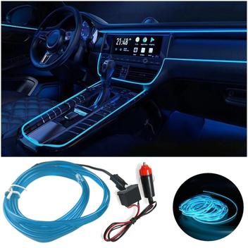 Fita Led Enfeite Interno Carro Painel Interior 5m Luz Automotivo - MAFT ...