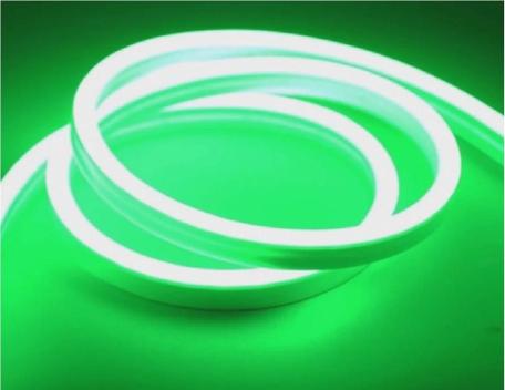 Fita Led Mangueira Neon 5 Mts Iluminação Flexível Corte 2.5 Cm - Verde ...
