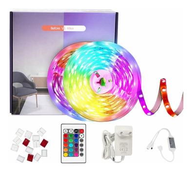 Fita Led Wi-fi Inteligente RGB 150 LEDS 5m Nova Digital - KrillMall ...