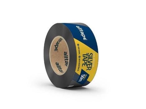 Fita Multiuso Duct Tape Preta 48mmx50m - Alltape - Silver Tape ...