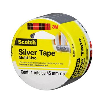 Fita Silver Tape 45Mm X 5M 3M-3939 Sleeve Com 20 Unidades - Scotch ...